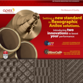 UltraCell Laser Engraved Anilox Roller - Apex International