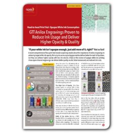 GTT Anilox Rolls - Open Channel Engraving - Apex International