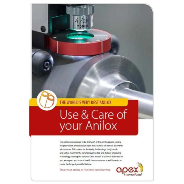Apex Anilox Sleeve - Apex International