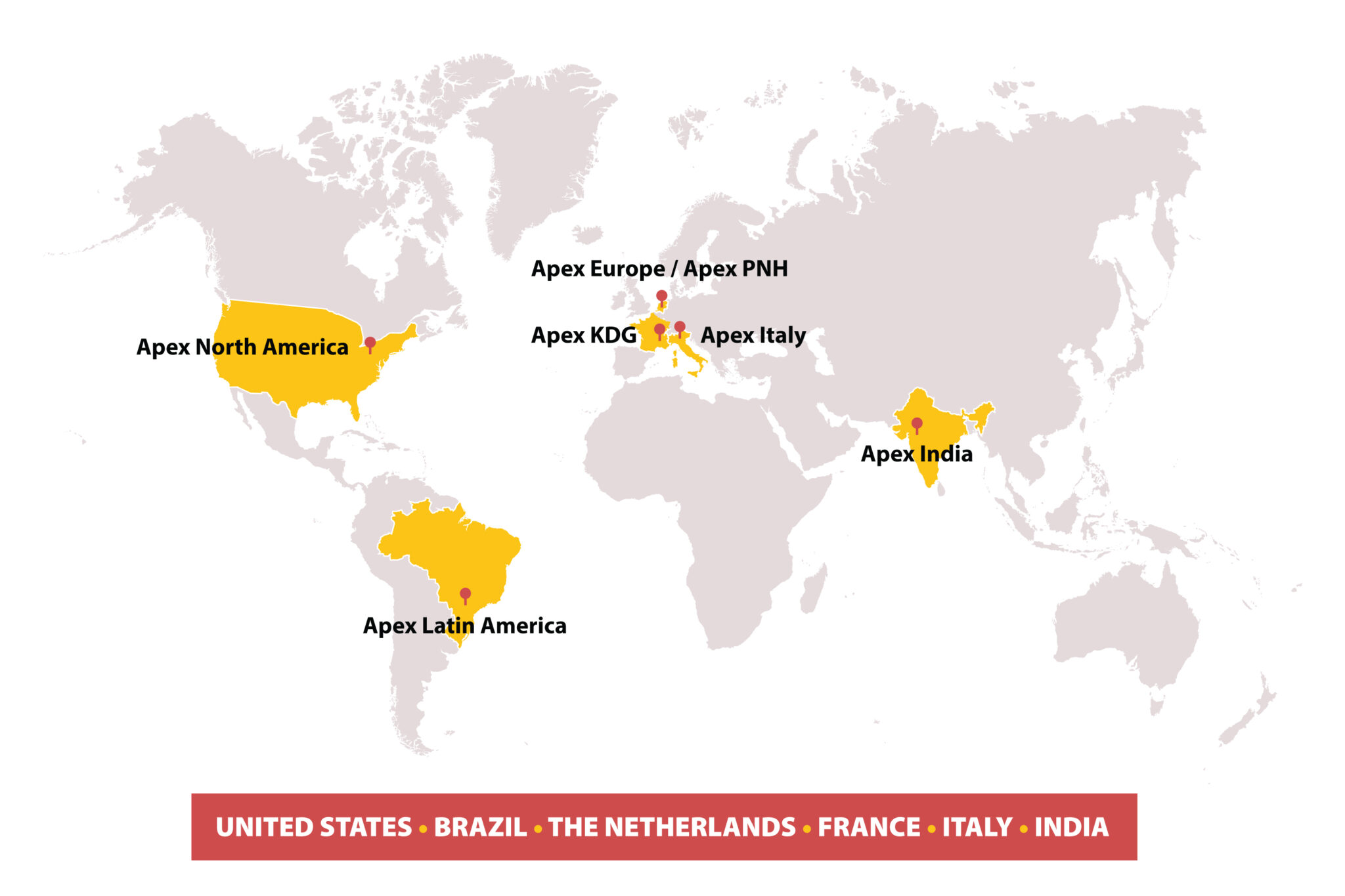 Locations - Apex International